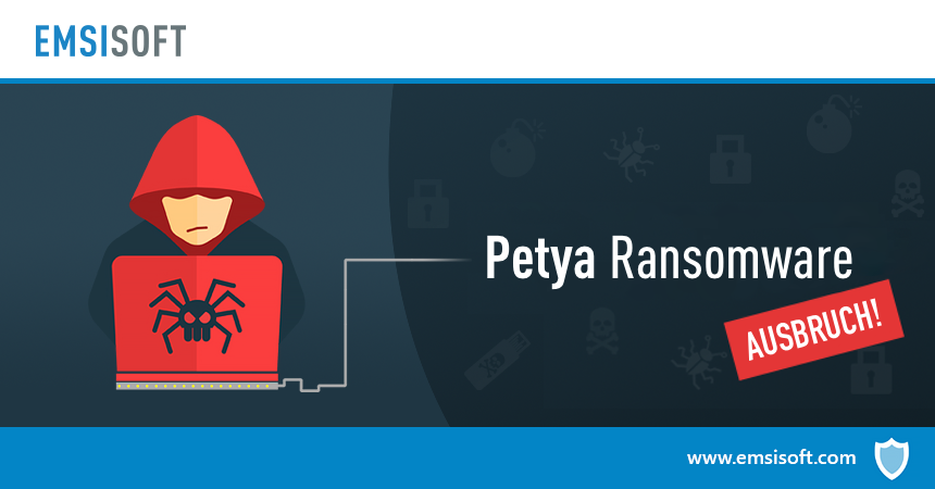 Weltweiter Angriff auf Computer durch Petya-Ransomware