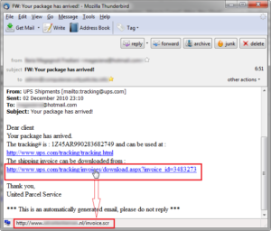 Scam emails: BlackBerry, Western Union, UPS, DHL, FedEx,...