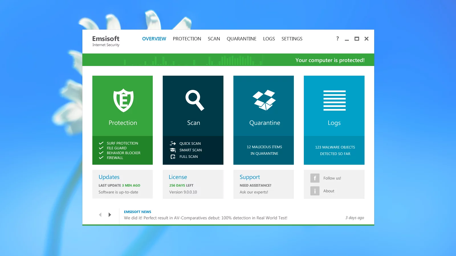 Emsisoft Internet Security 9 Preview