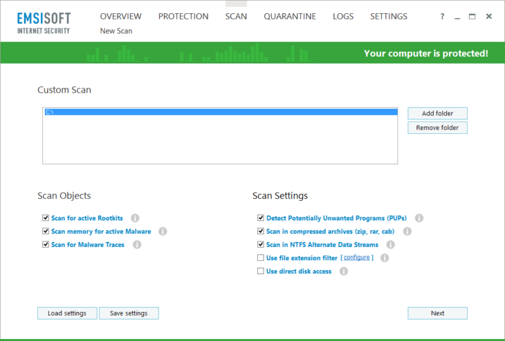 NEW: Emsisoft Internet Security