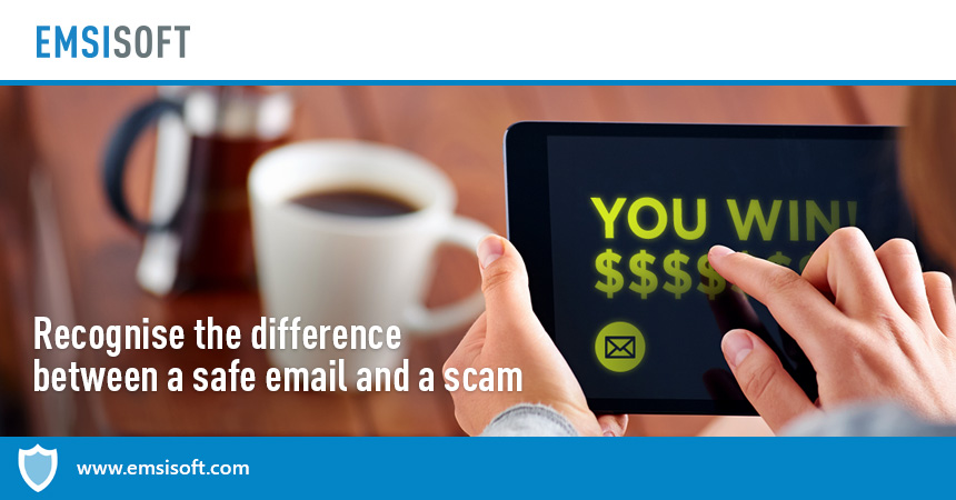 Safe emails vs scams: the key differences