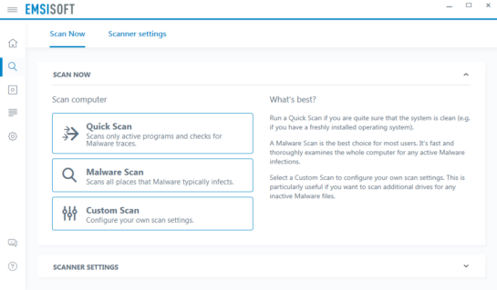 How to find and clean malware infections with Emsisoft Emergency Kit