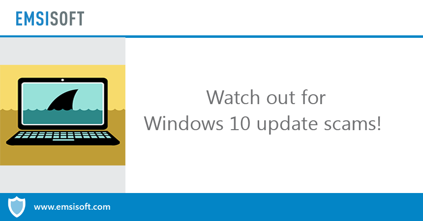 Beware! That Windows 10 update message could be ransomware in disguise