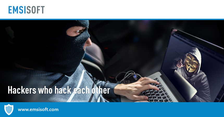 No honour among thieves: hackers who hack each other