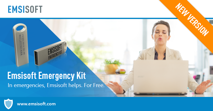 NEW: Emsisoft Emergency Kit 12 - Dual-engine tools for double the cleaning