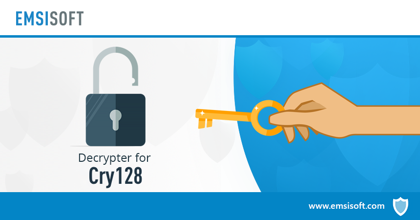 Remove Cry128 ransomware with Emsisoft’s free decrypter