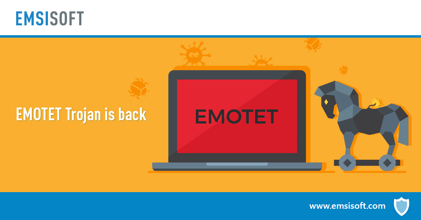 Emotet trojan is back with a vengeance