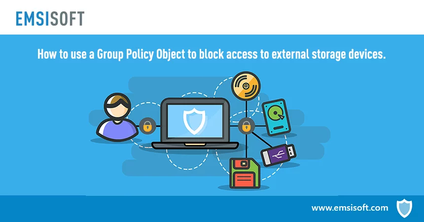 How to use a Group Policy Object to block access to USB storage devices