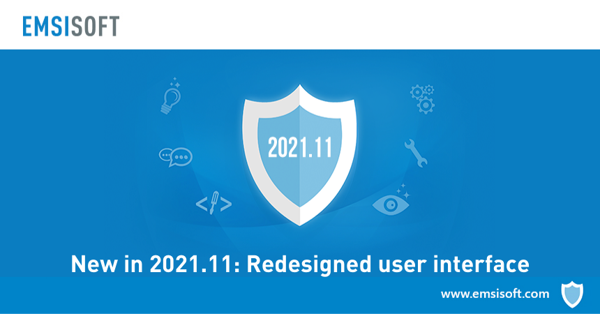 New in 2021.11: Redesigned user interface