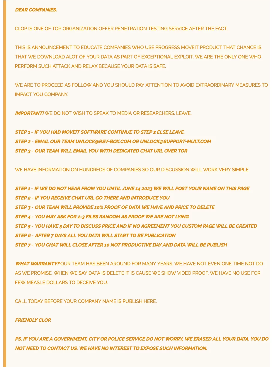 Unpacking the MOVEit Breach: Statistics and Analysis