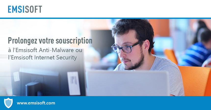 Emsisoft - Prolongation de licence