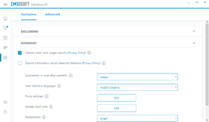 Emsisoft - Emergency Kit: Free Portable Malware Scan and Removal