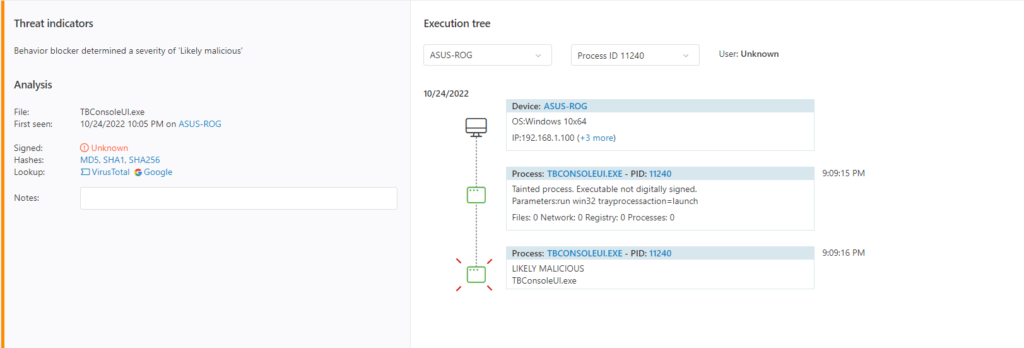 Endpoint Detection & Response