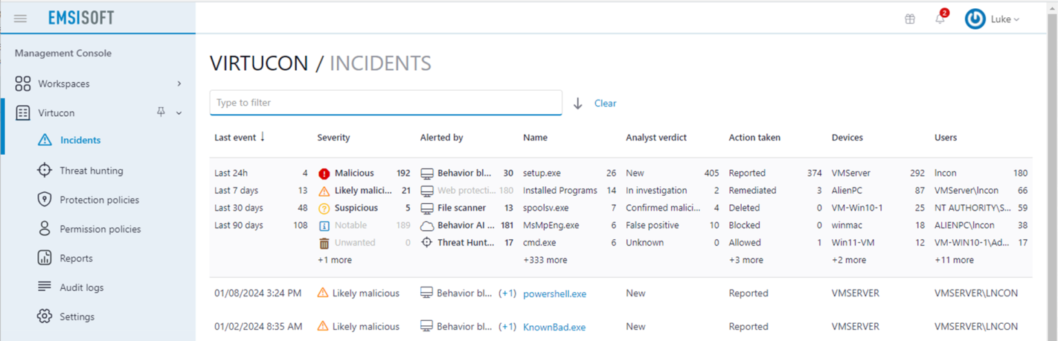Endpoint Detection & Response